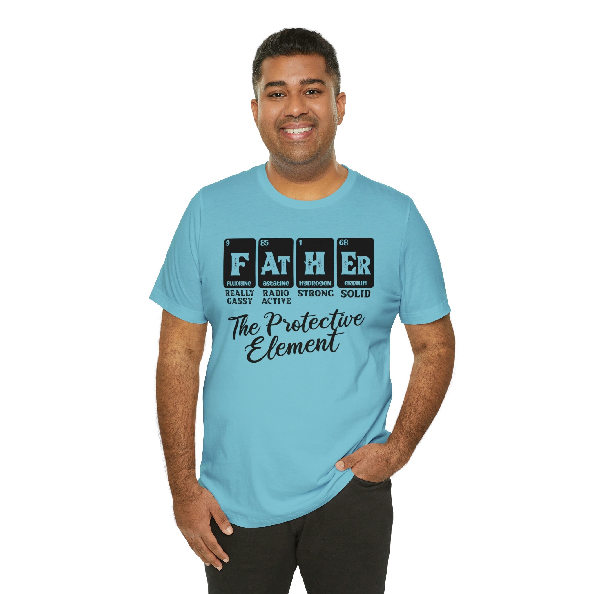 Periodic Table Father Soft TEE Shirts Funny Chemistry Dad T-shirt ...