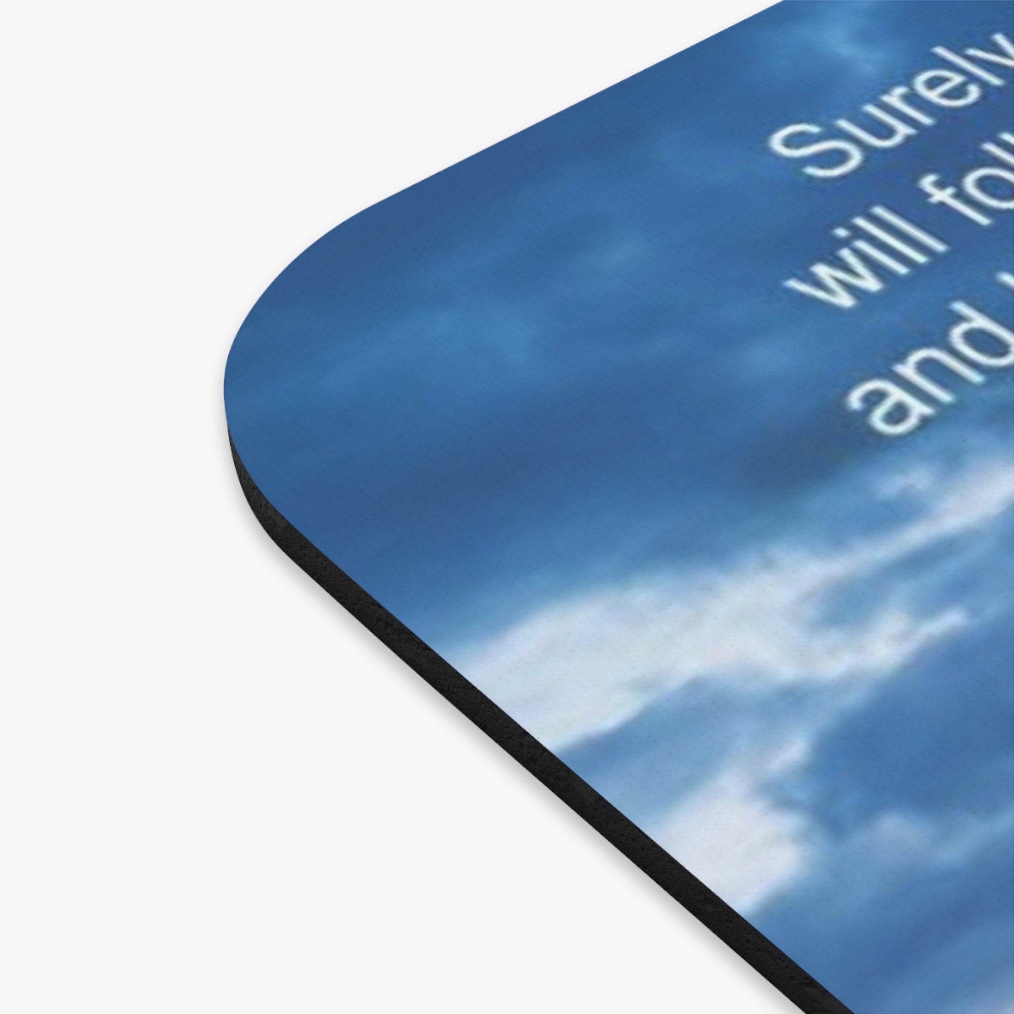 Bible Verse Psalm 23:6 Mouse Pad Faith Mouse Pad Sunrise Sunset Mouse ...