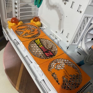 Custom PC Case - Gaming Computer Case - DBZ Inspired Themed Desktop Pc ...