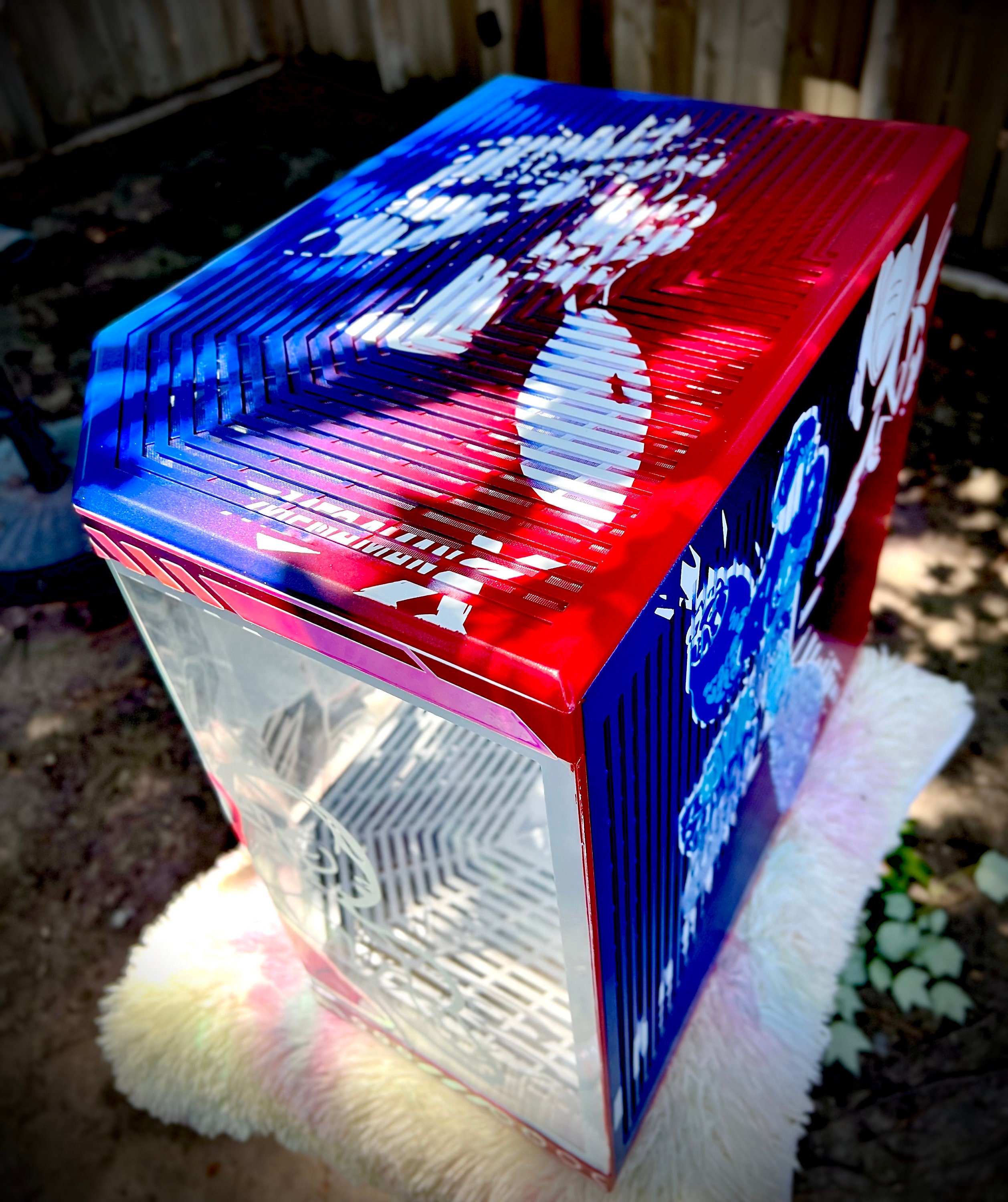 Custom PC Case|desktop Case - Megaman on Hyte Y70 - Etsy