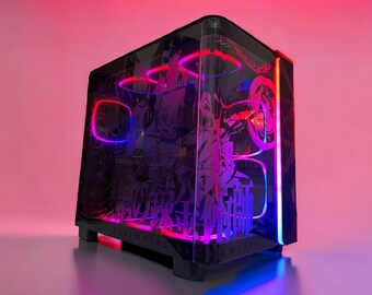 Custom PC Case Cyberpunk Rebecca Themed - Etsy