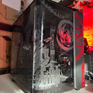 Custom Fullmetal Alchemist PC Case – Hand Etched Anime Gaming Mod - Etsy
