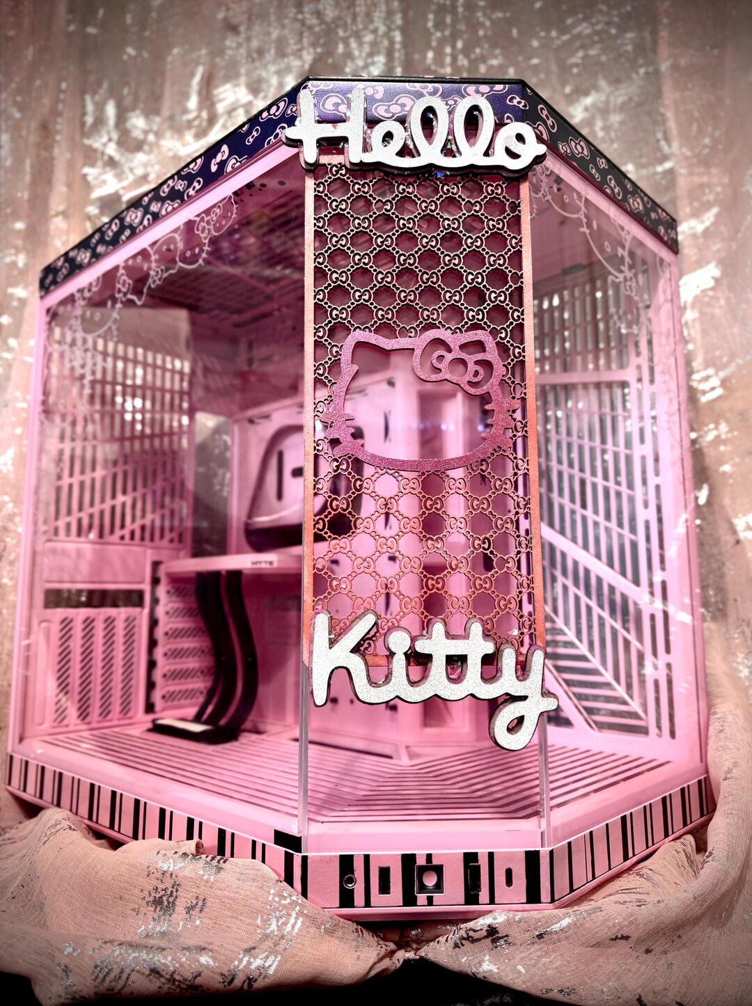 Specter Kitty - Custom PC Case - Hkitty Inspired Theme - Hyte Y70 Pink ...