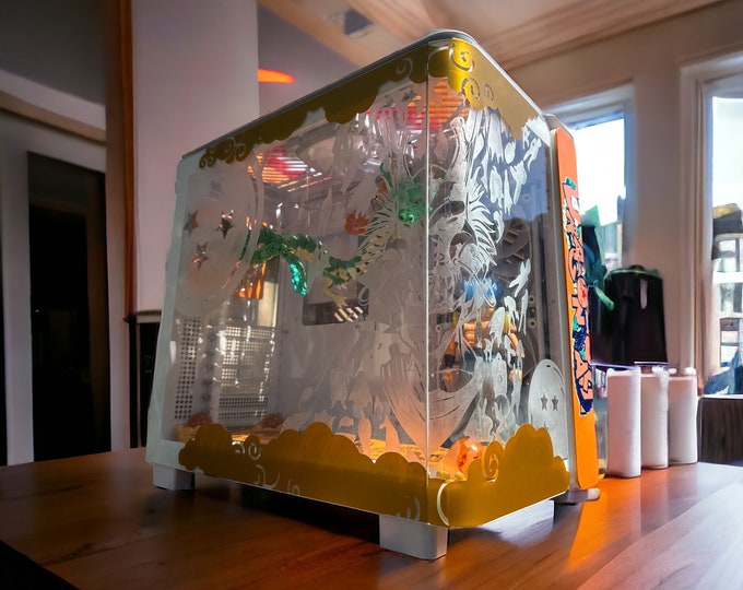 Dragon Ballz Z Themed Custom PC Case - Etsy