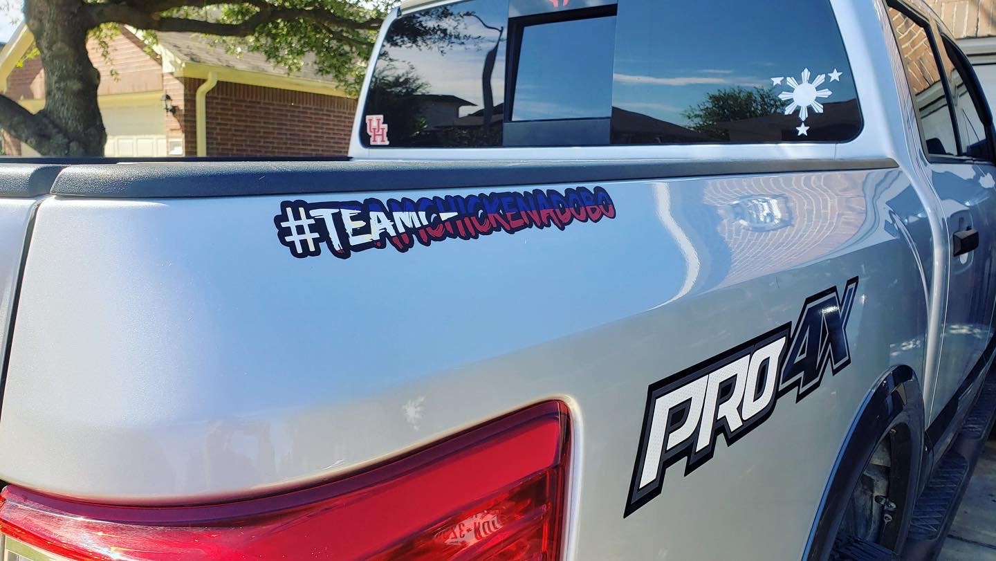 Filipino Chicken Adobo Decal - Permanent Car Decal 5 Layers Detailed ...