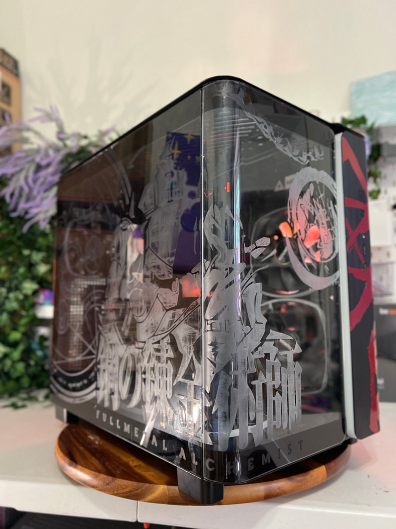 Custom PC Case - Full Metal Alchemist Themed - Etsy
