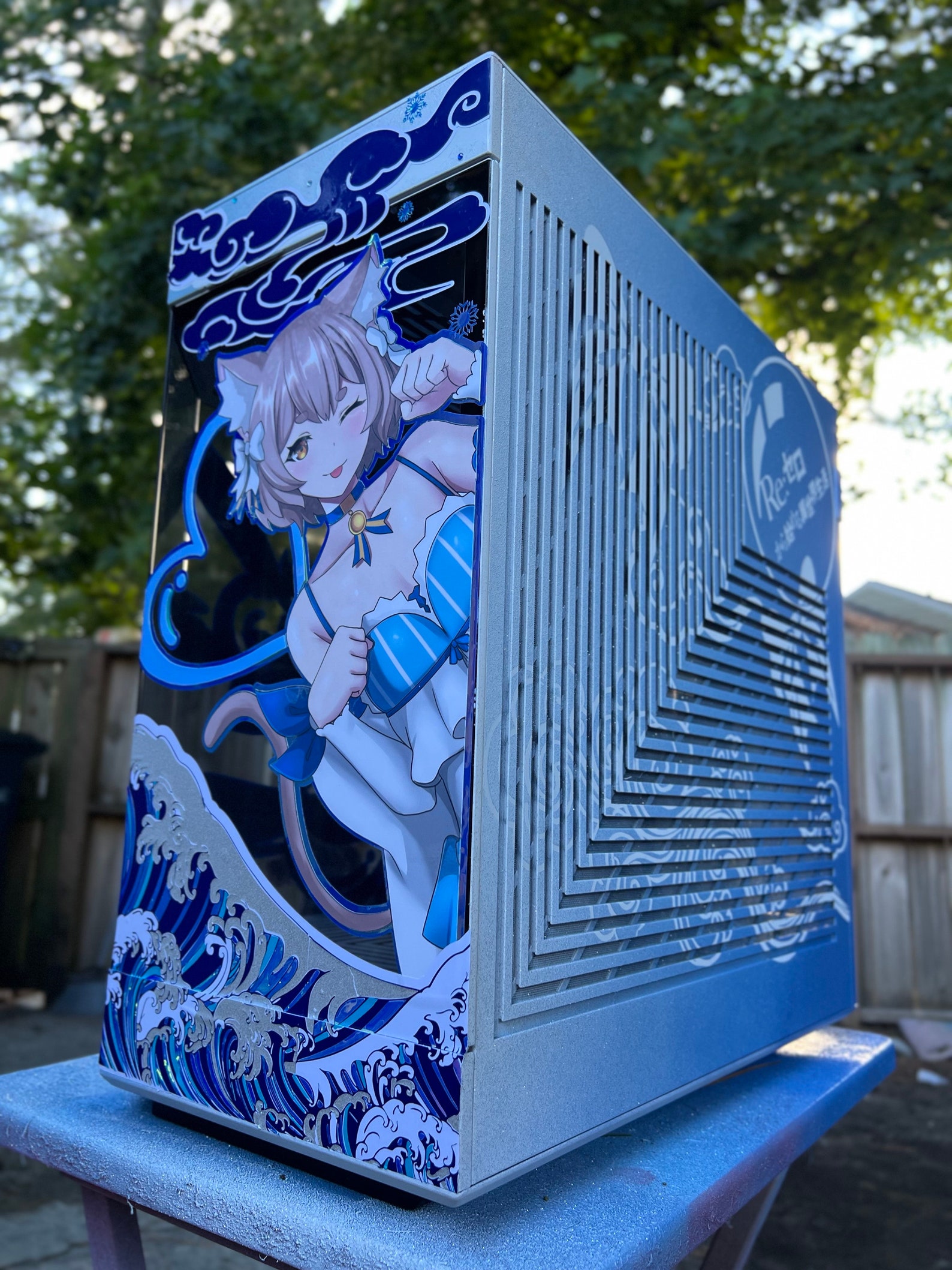 Anime Customed PC Case - Felix Argylle Rezero Design Desktop Computer ...