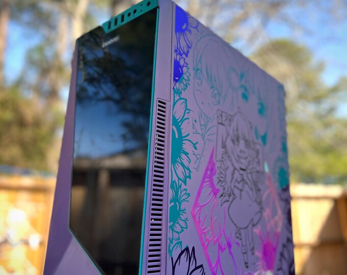 Custom Gaming Computer PC Case Anya Forger - Etsy