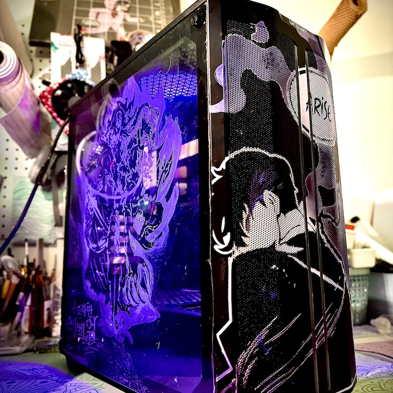 Anime Computer Case - Etsy