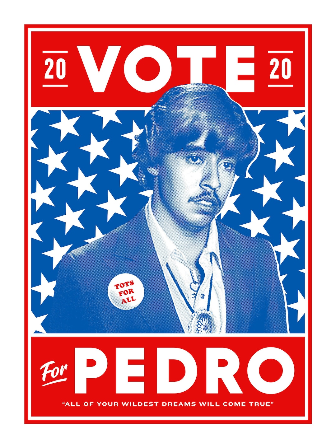 Vote for Pedro Poster - Etsy