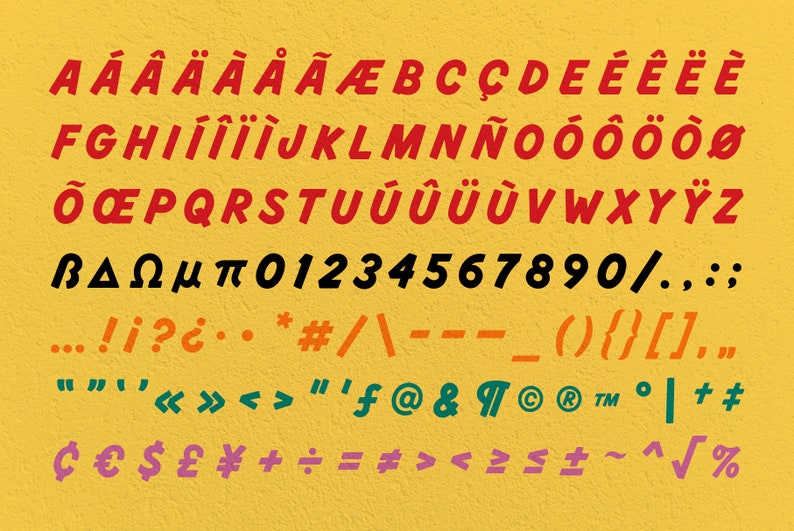 Pintazo Display Typeface - Etsy