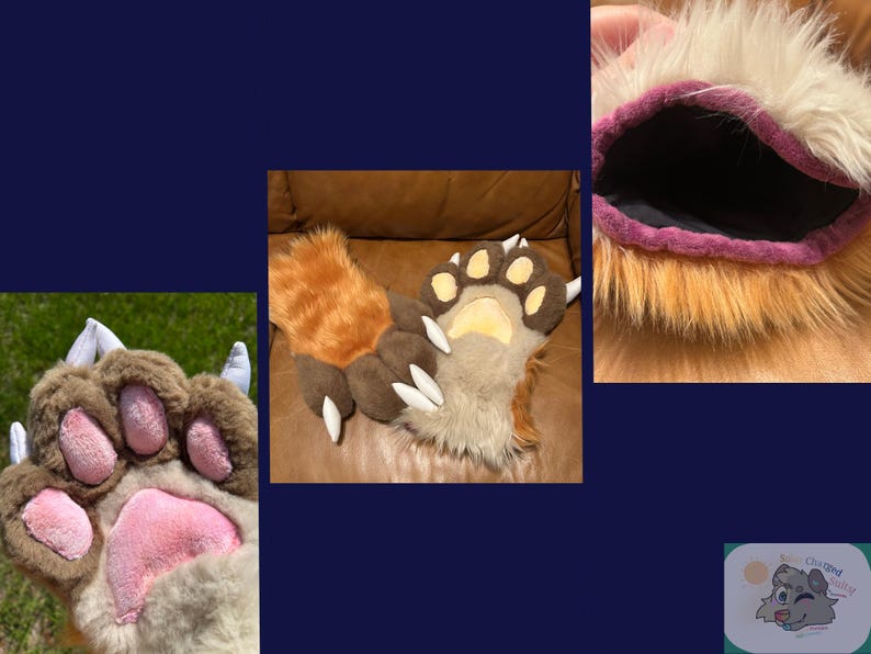 Coyote Fursuit Mini Partial ~ Color Changing Fursuit! - See Description ...