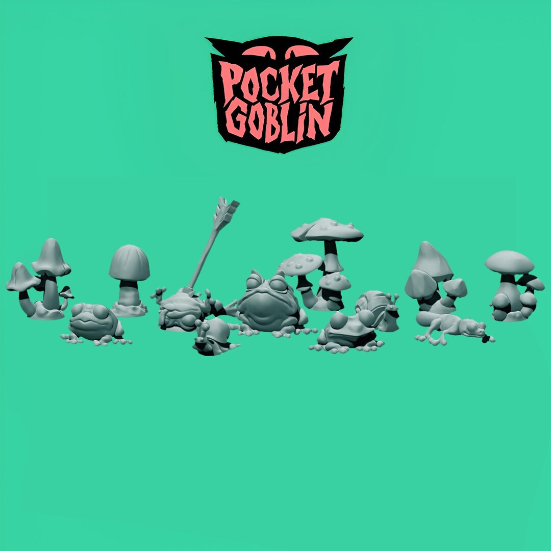 Pocket Goblin - Base Toppers - for Dnd, Roleplay, Miniatures for ...
