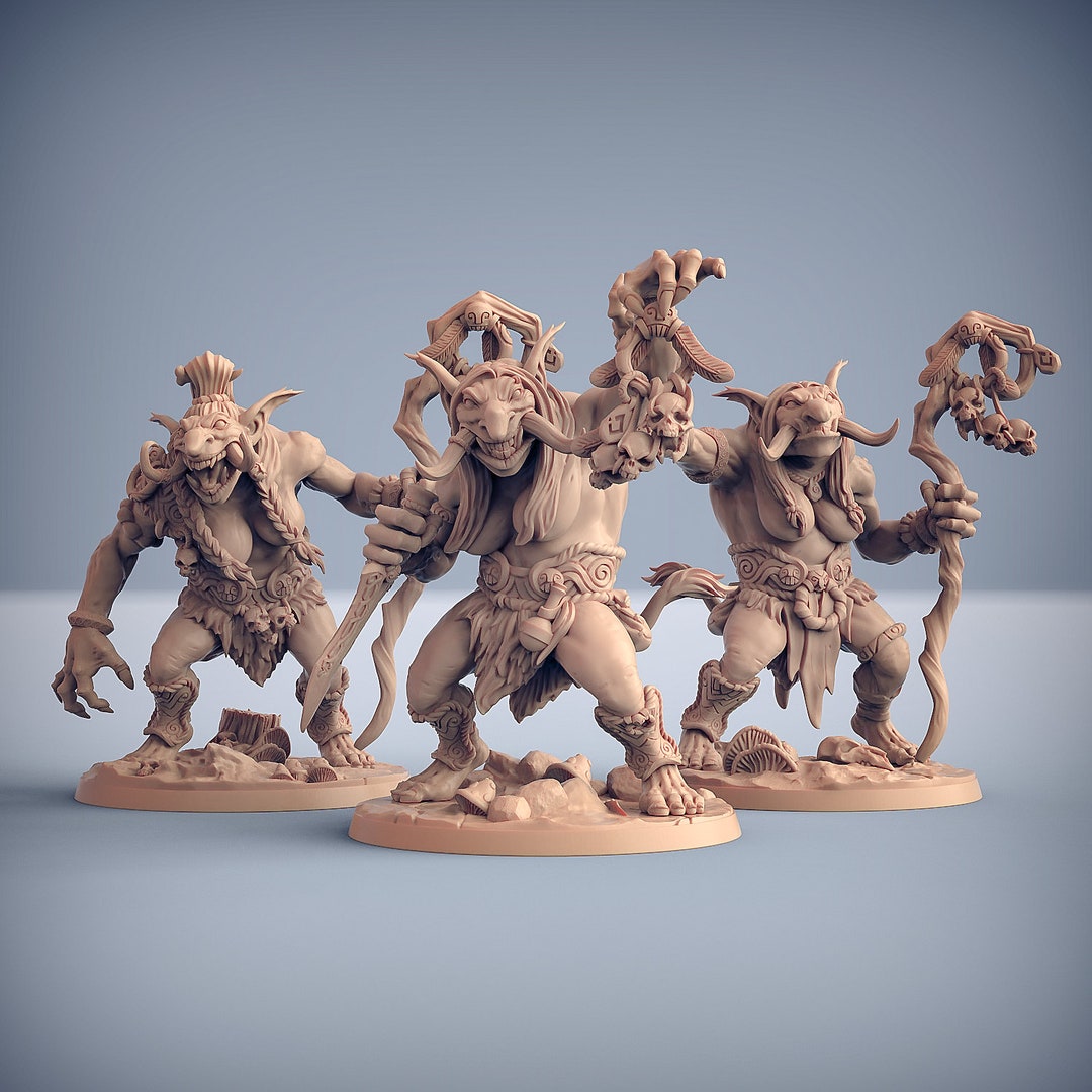 Artisan Guild Svartwood Trolls Troll Hags AG Dnd - Etsy