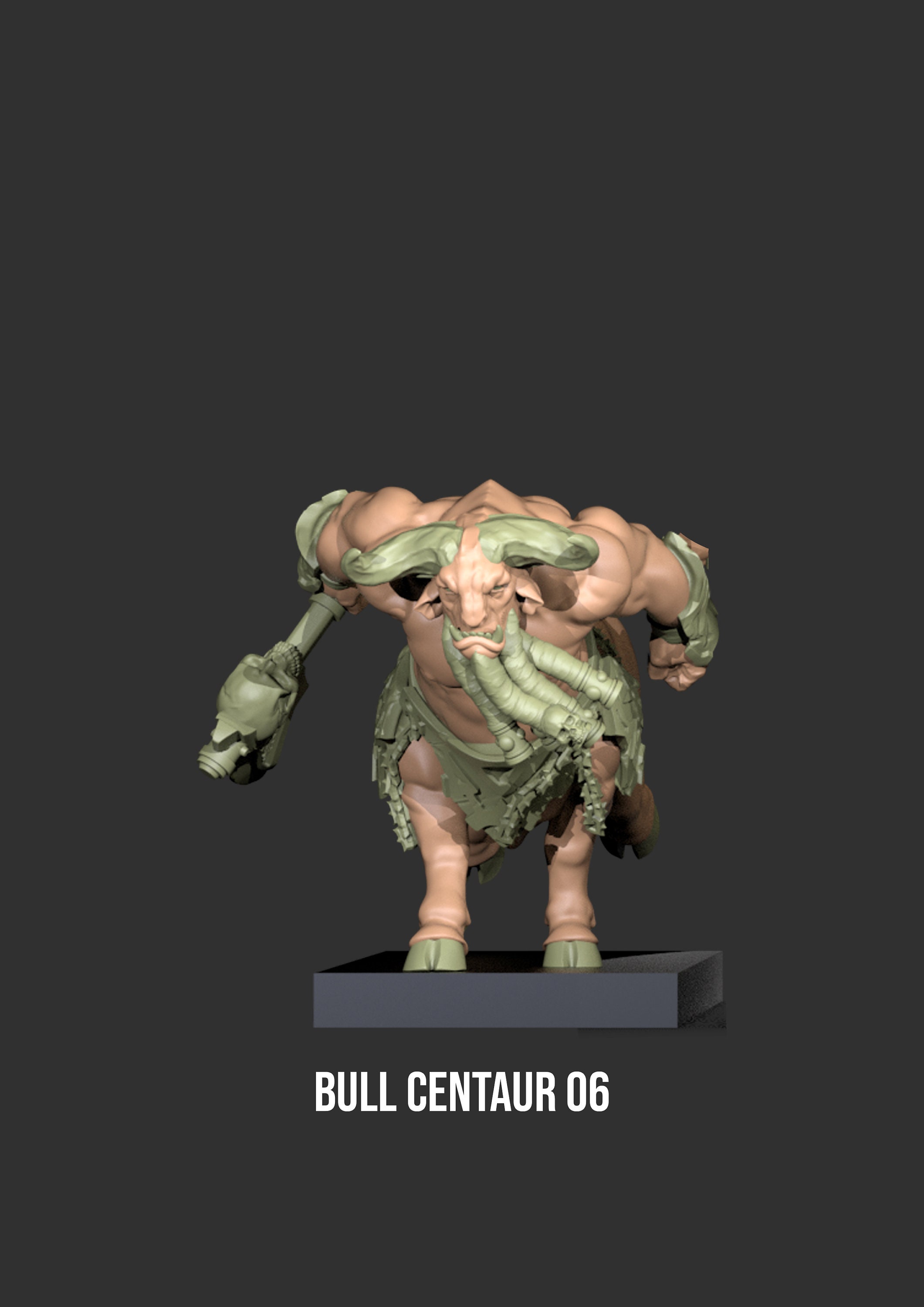 Yedharo Bull Centaurs Type B 30mm Scale for Dnd - Etsy