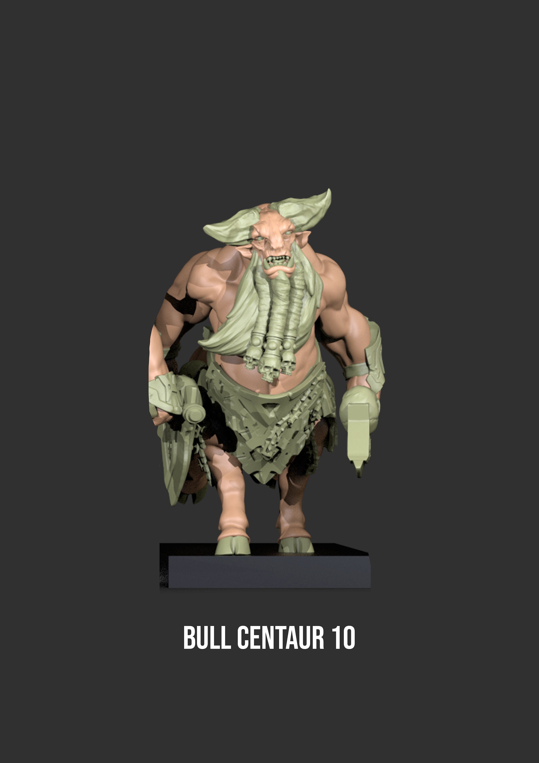 Yedharo Bull Centaurs Type B 30mm Scale for Dnd - Etsy
