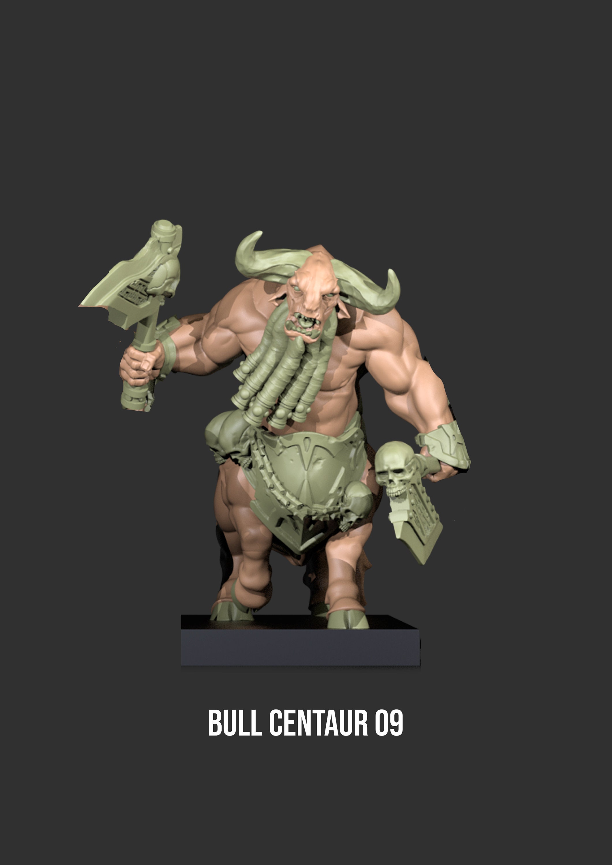 Yedharo Bull Centaurs Type B 30mm Scale for Dnd - Etsy