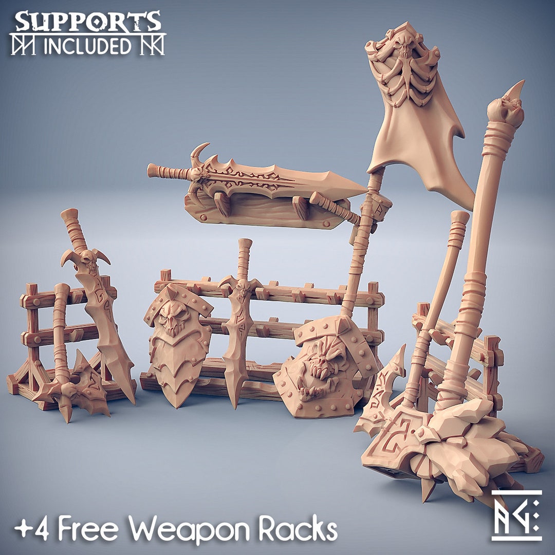 Artisan Guild - Frostmetal Clan - Weapon Racks, AG, Dnd, Roleplay ...
