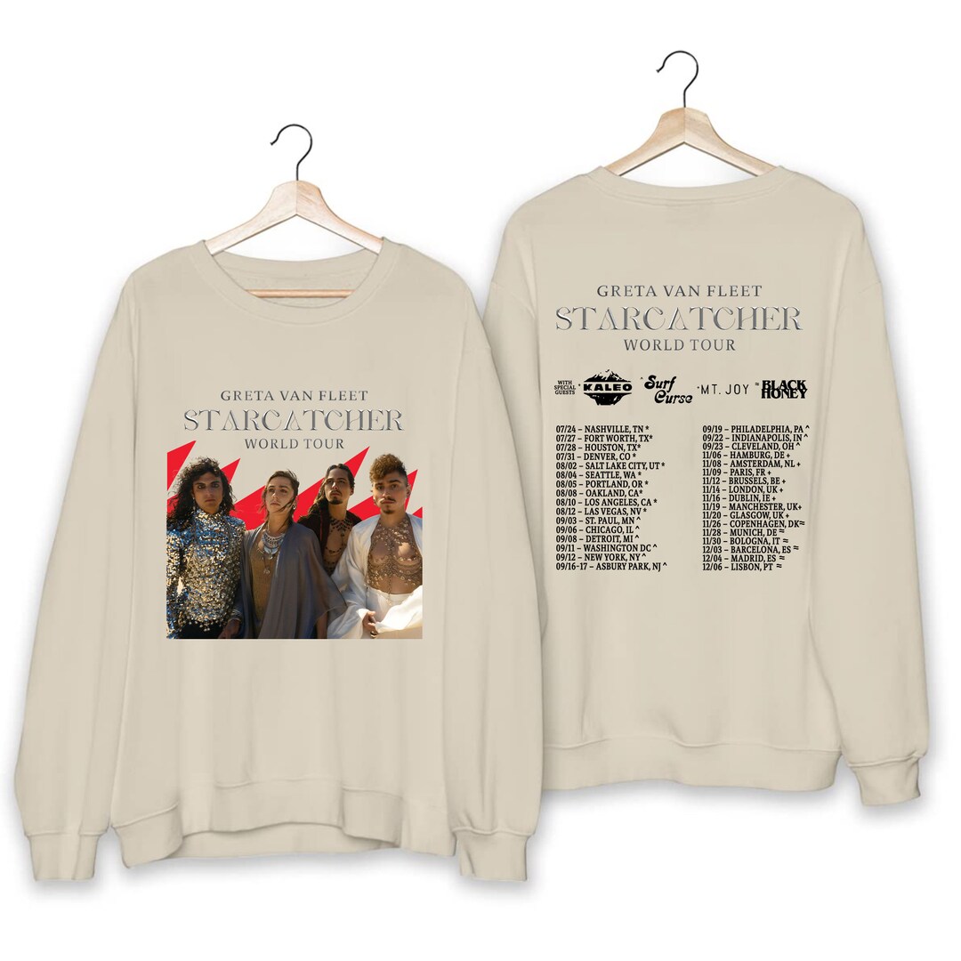 Greta Van Fleet Starcatcher World Tour 2023 Png, Greta Van Fleet 2023 ...