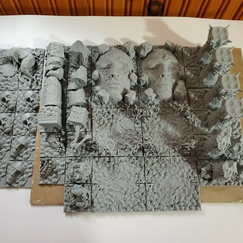 Kingdom Death Monster Compatible Terrain Set 3D Printed - Etsy