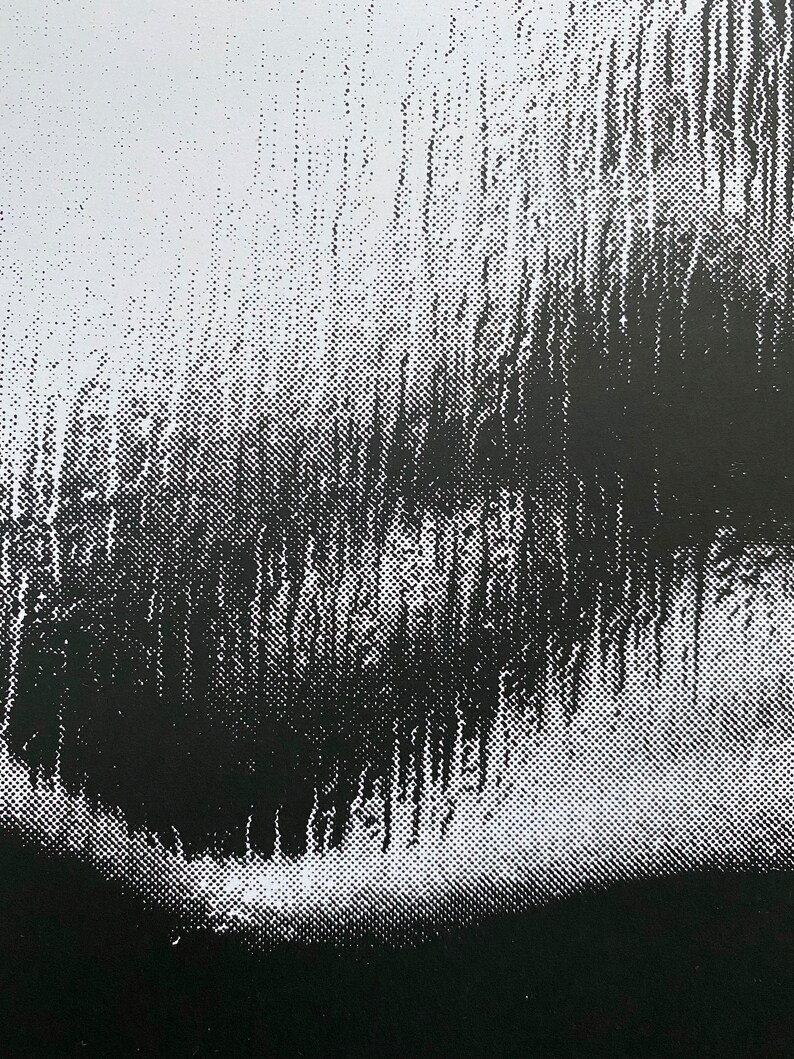 Limited Edition Original Art - Handprinted Screenprint - Abstracted ...