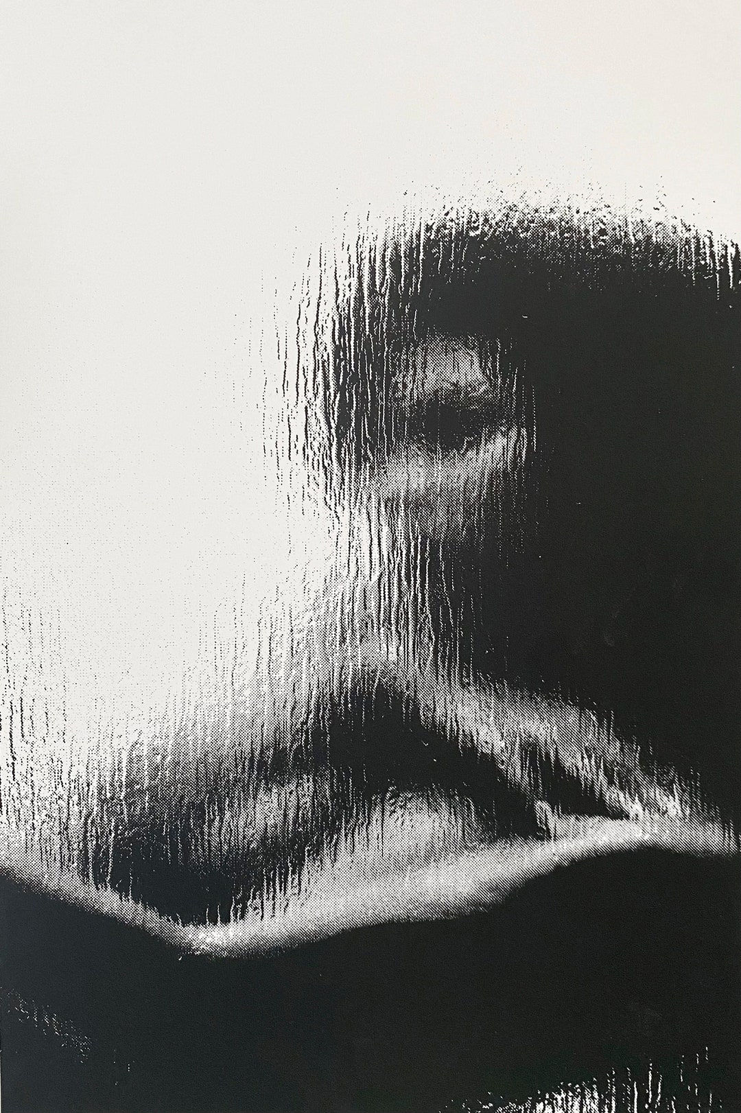 Limited Edition Original Art - Handprinted Screenprint - Abstracted ...