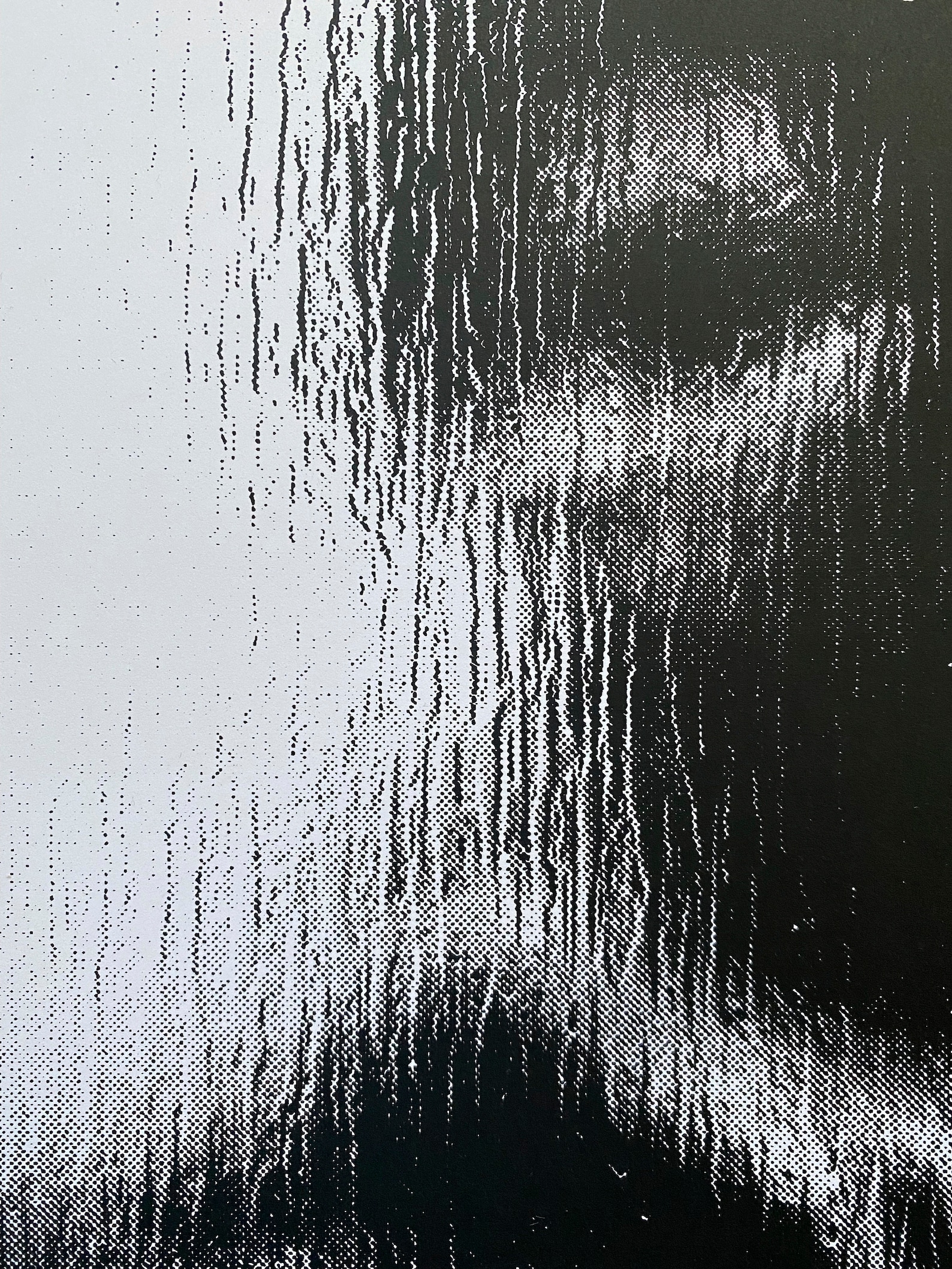 Limited Edition Original Art - Handprinted Screenprint - Abstracted ...