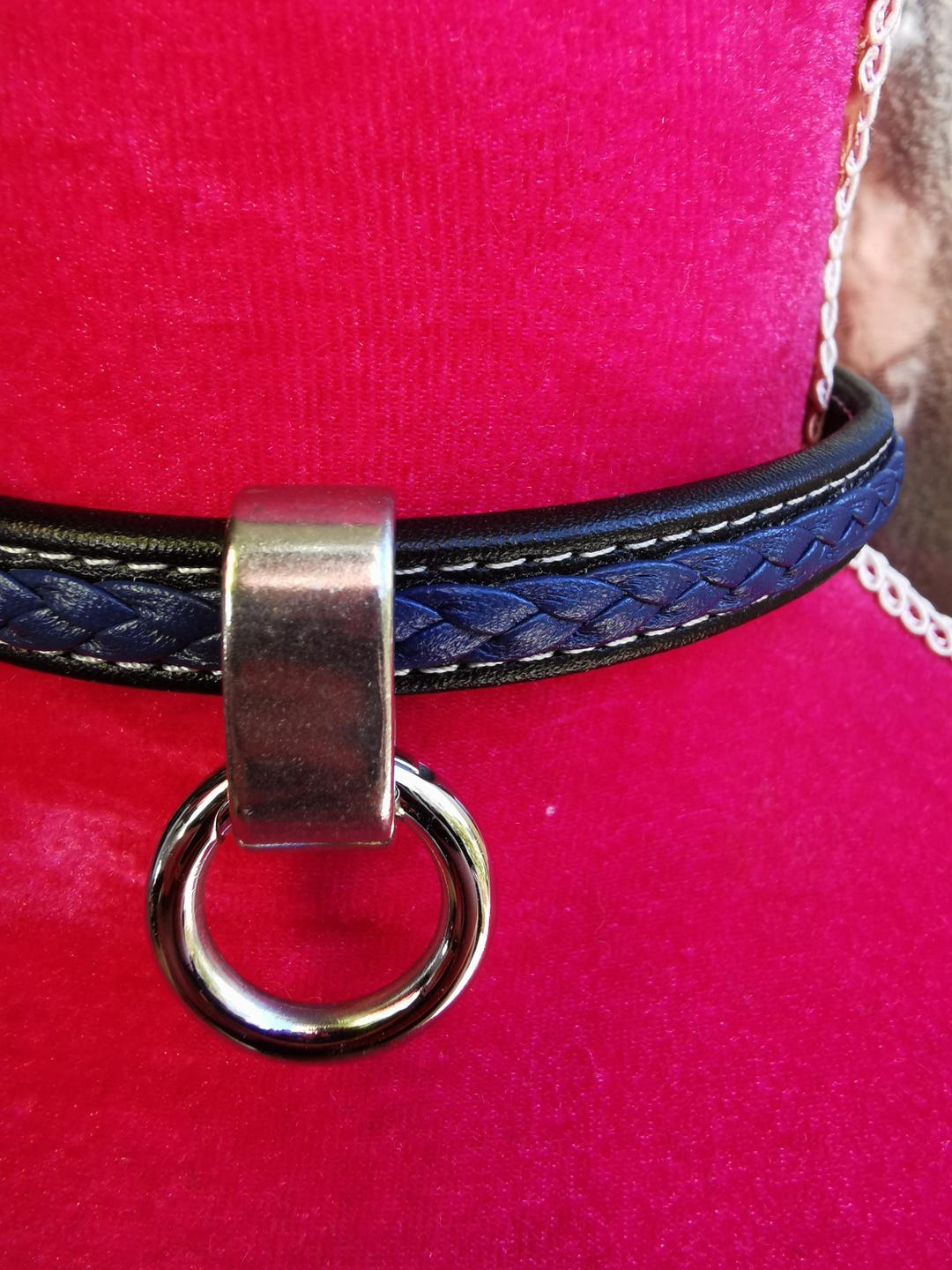 BDSM Collar, Leather Collar, Leather Band, Personalized, Men's Collar ...
