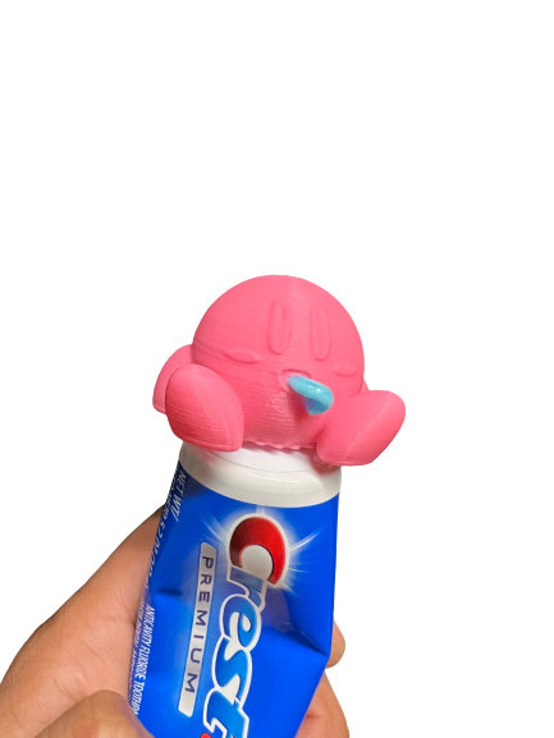 Child Toothpaste Topper Inspired by Kirby Toothpaste Dispenser Cap ...