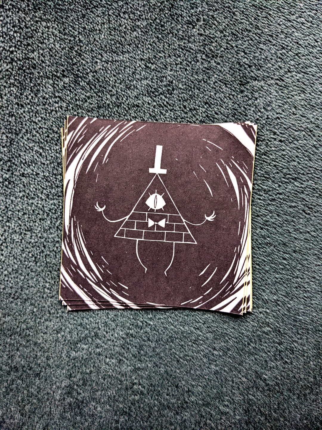 Bill Cipher Sticker - Etsy