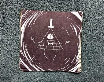 Bill Cipher Sticker Sheet - Etsy
