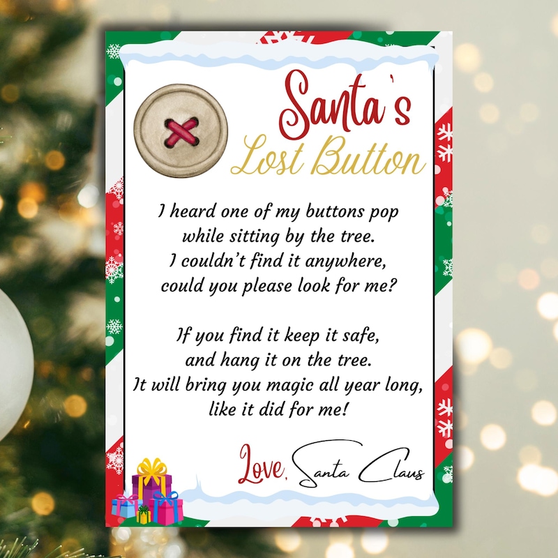 Button Christmas Cards - Etsy UK