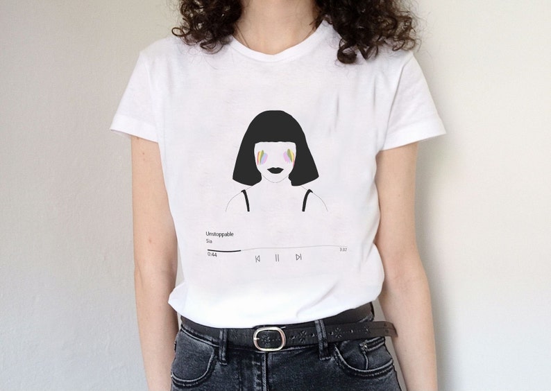 SIA T-shirt - Etsy
