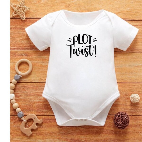 Plot Twist Baby Svg - Etsy