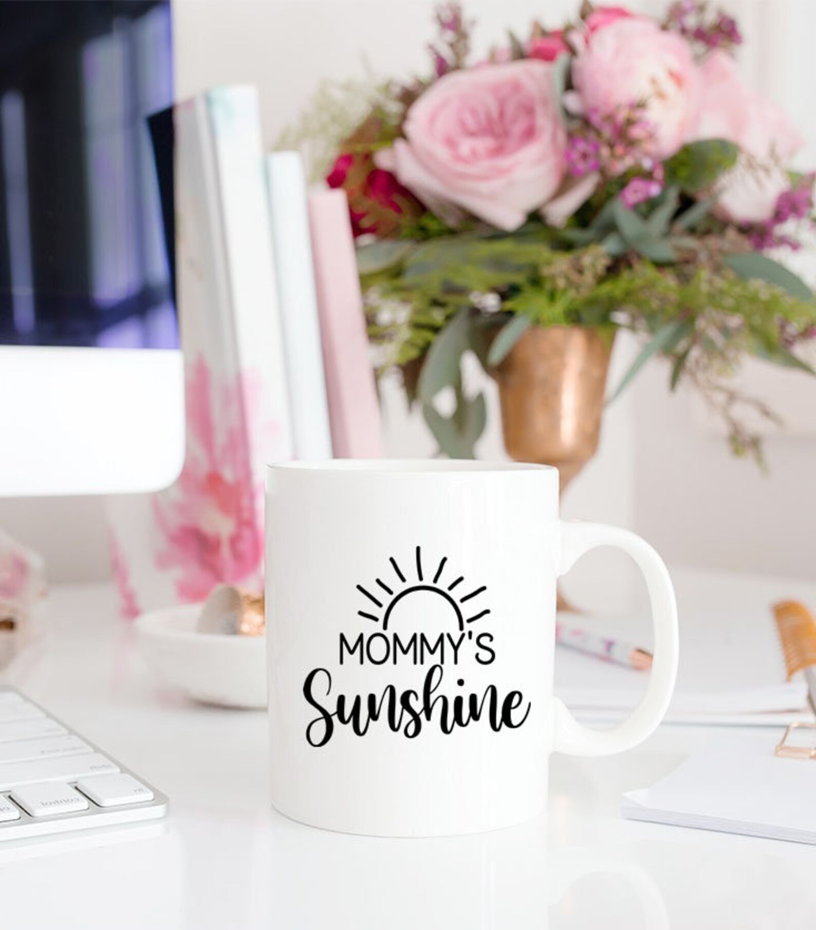 Mommy's Sunshine Svg, Sunshine Svg, New Baby Svg, Baby Girl Svg, Baby ...