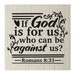 If God is for Us Who Can Be Against Us, Bible Verse Printable ...