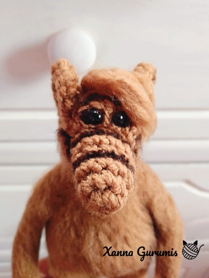 ALF the Extraterrestrial Amigurumi Pattern PDF Guide in Spanish - Etsy
