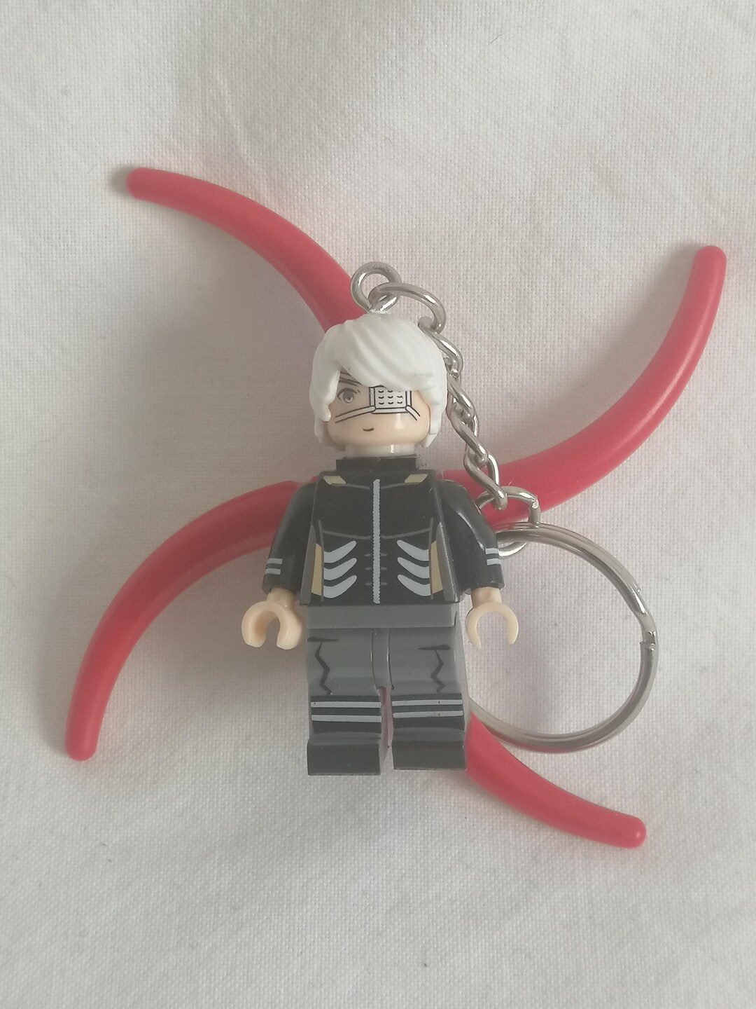 Tokyo Ghoul Ken Kaneki Manga Anime Mini Actionfigur Schlüsselanhänger ...