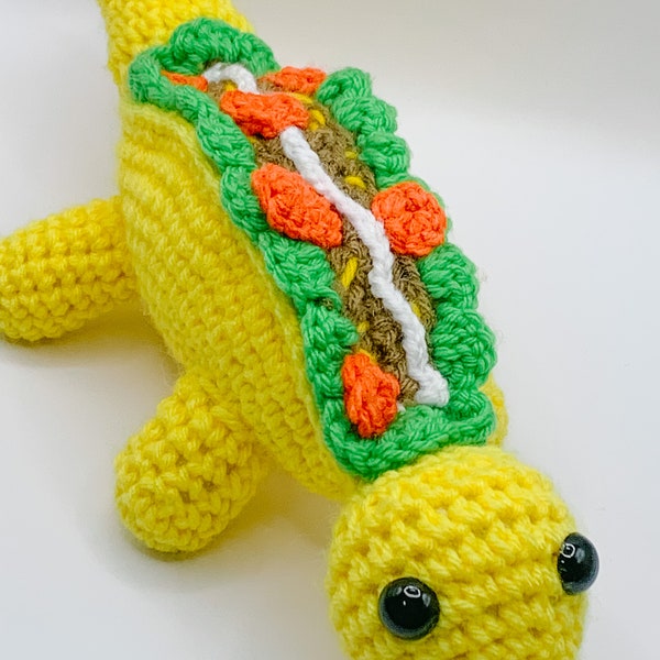 Crochet Tacosaurus - Etsy