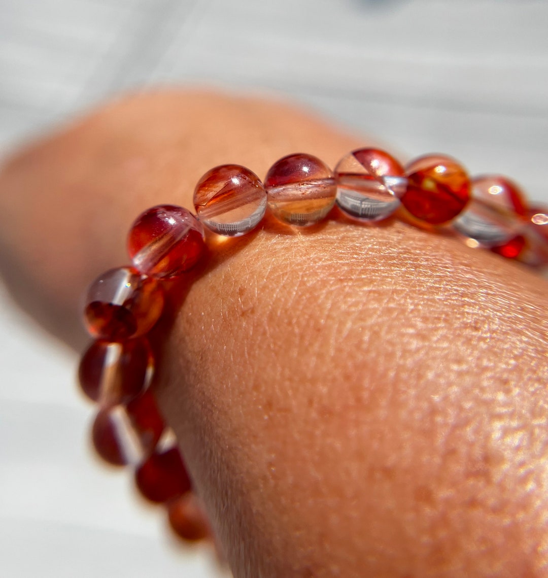 Ultra High Quality, Gem Grade Koi Fish Fire Quartz hematoid Quartz 7 ...