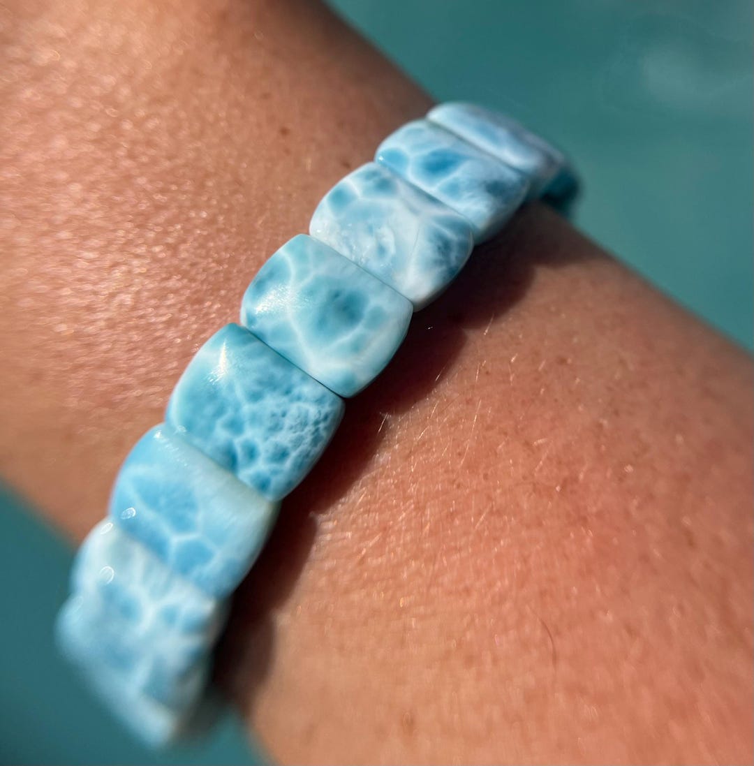 Ultra High Quality Collectors Grade Larimar Bangle, 13mm Width for ...