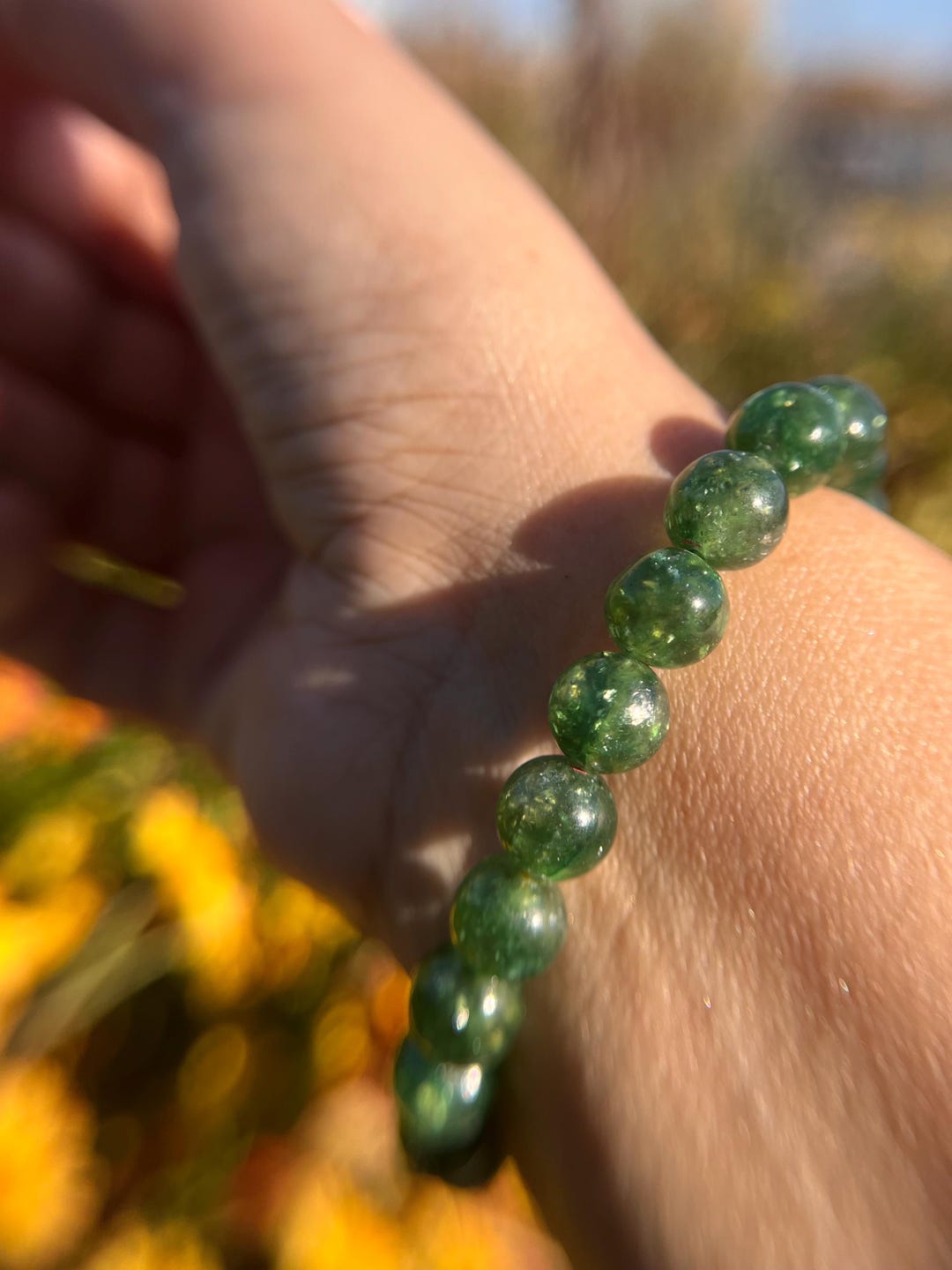 Ultra High Quality Strong Flash Gem Olive Green Emerald Lepidolite ...