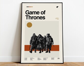 Modern Game Poster - Etsy
