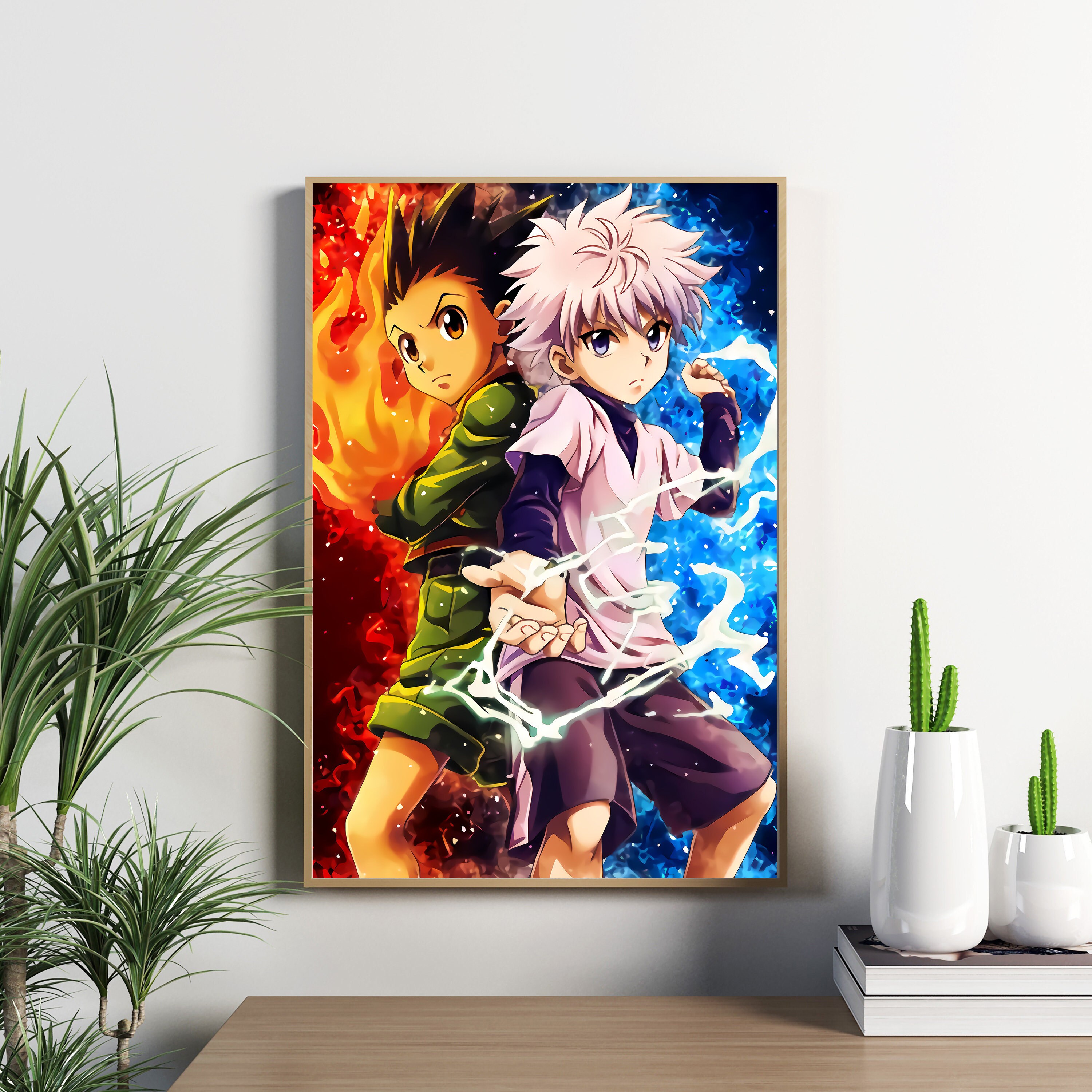Hunter X Hunter Poster, Killua Zoldyck, Gon Freecss, Killua Poster