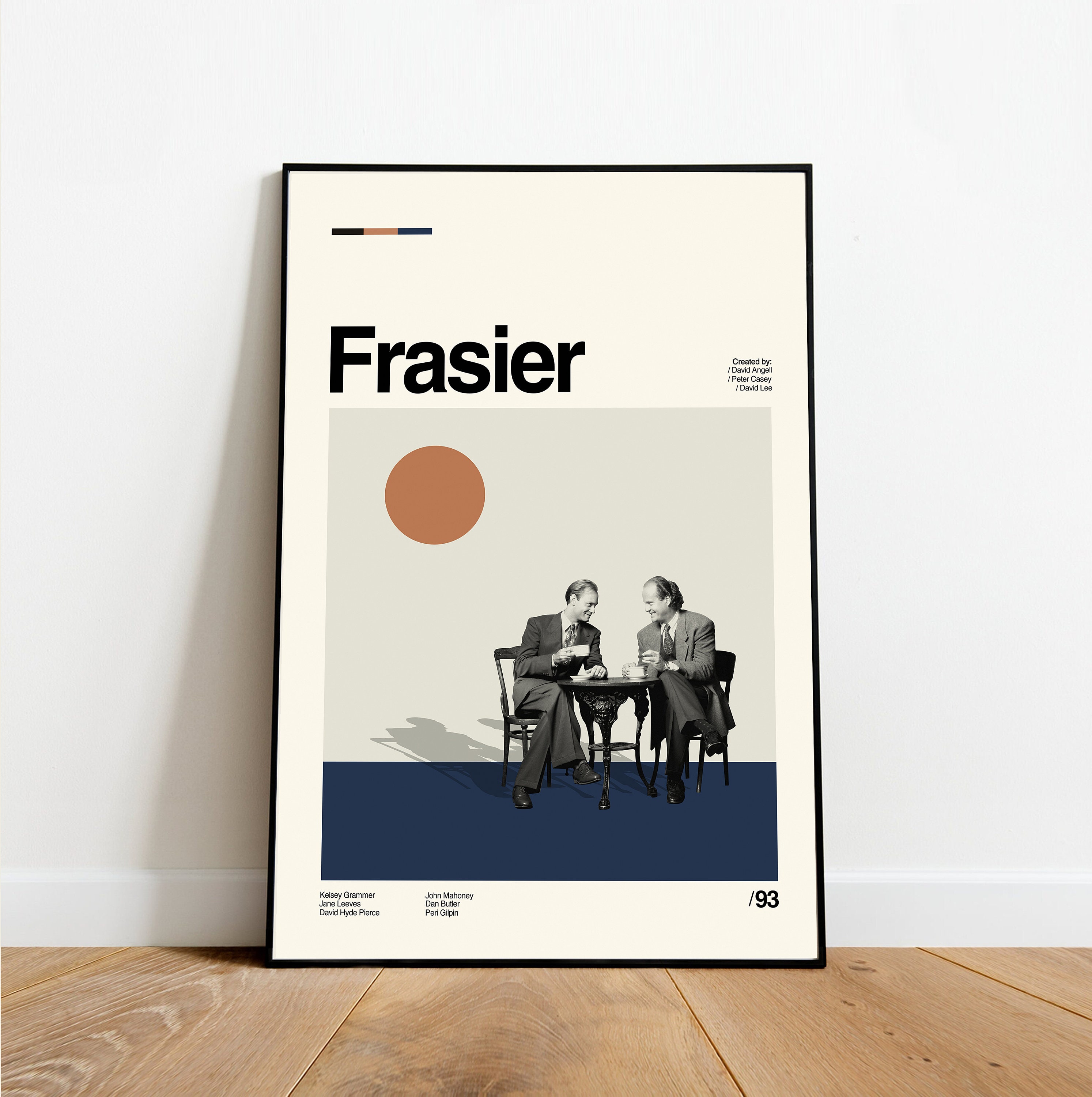 FRASIER Movie Poster - Retro Modern, Vintage Inspired Poster Designed ...