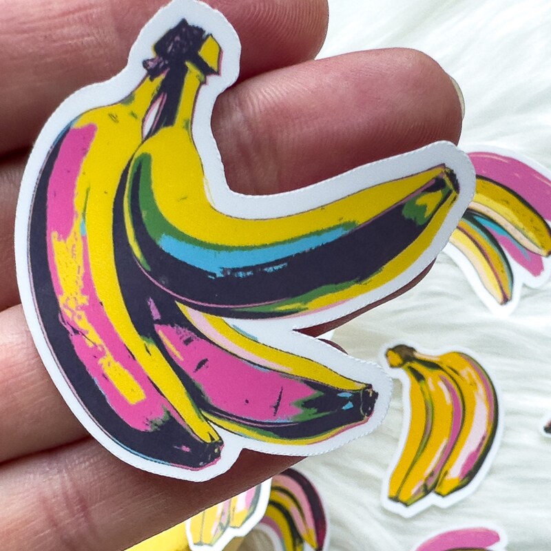 Banana Sticker - Etsy