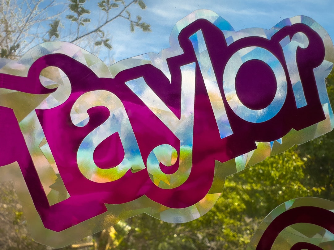 Personalized Barb SUNCATCHERS Rainbow Casting Window Cling Rainbow ...