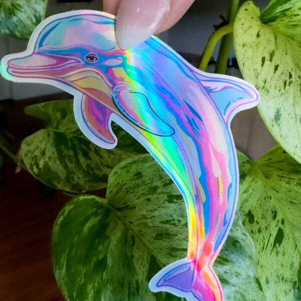 Dolphin Sticker - Etsy