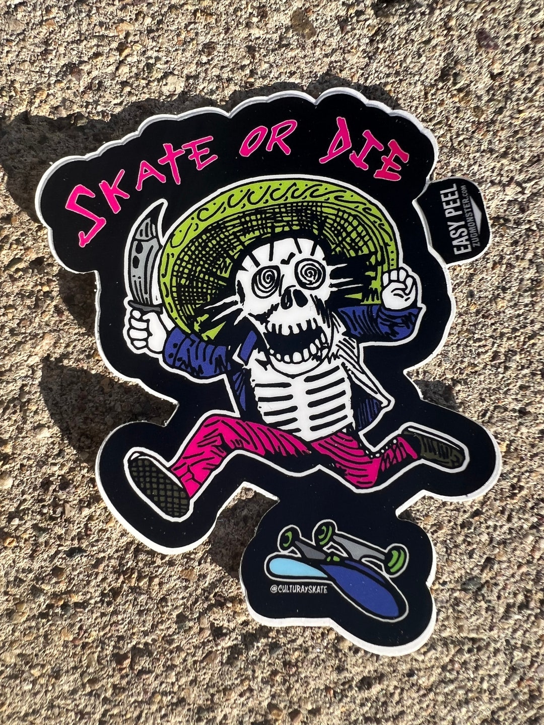 Skate or Die Sticker | Buy One Get One Free - Etsy