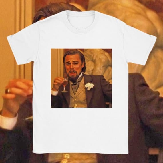 Leonardo Dicaprio Drinking Meme Tee Unisex Meme Funny T Shirt - Etsy